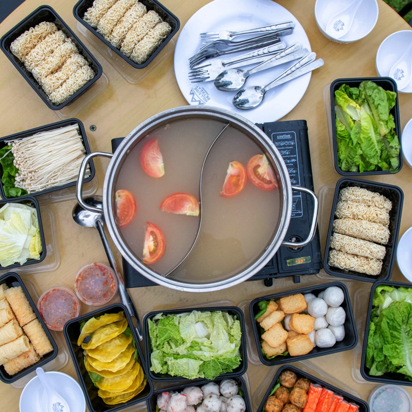 Food – Steamboat & BBQ Set – Hillside Retreat